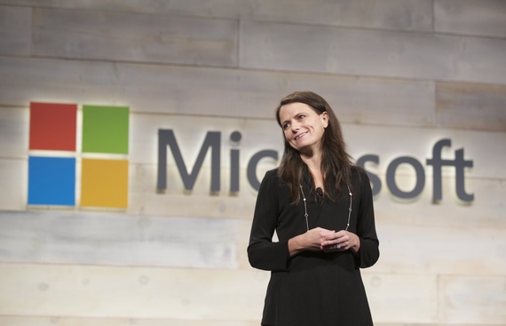 Women now represent 28.6% of Microsoft's global workforce
