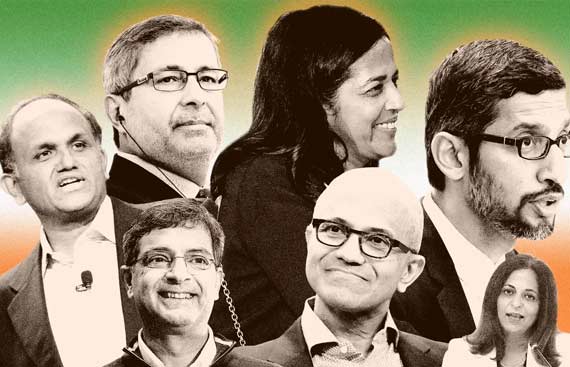 Top Indian-Origin CEOs Leading Major US Tech Giants
