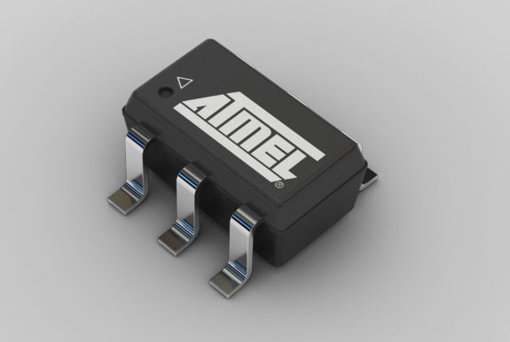 Atmel's smallest flash microcontroller package available now